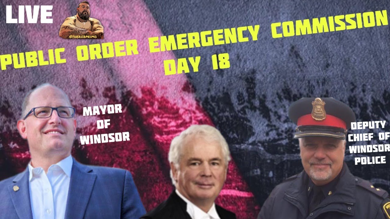 LIVE- PUBLIC ORDER EMERGENCY COMMISSION - YouTube