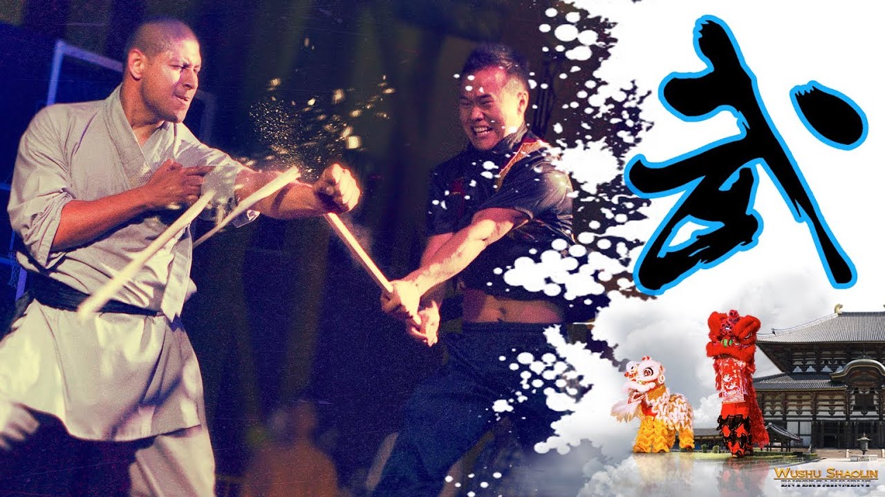 Qi Gong : Kung Fu Stick Breaking Demonstration Qatar 2013 - YouTube