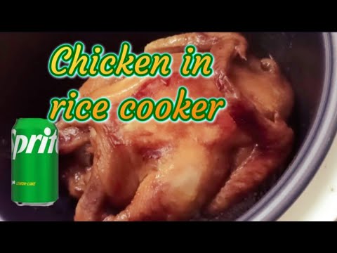 RICE COOKER CHICKEN RECIPE / HOW TO COOK CHICKEN IN RICE COOKER # ...