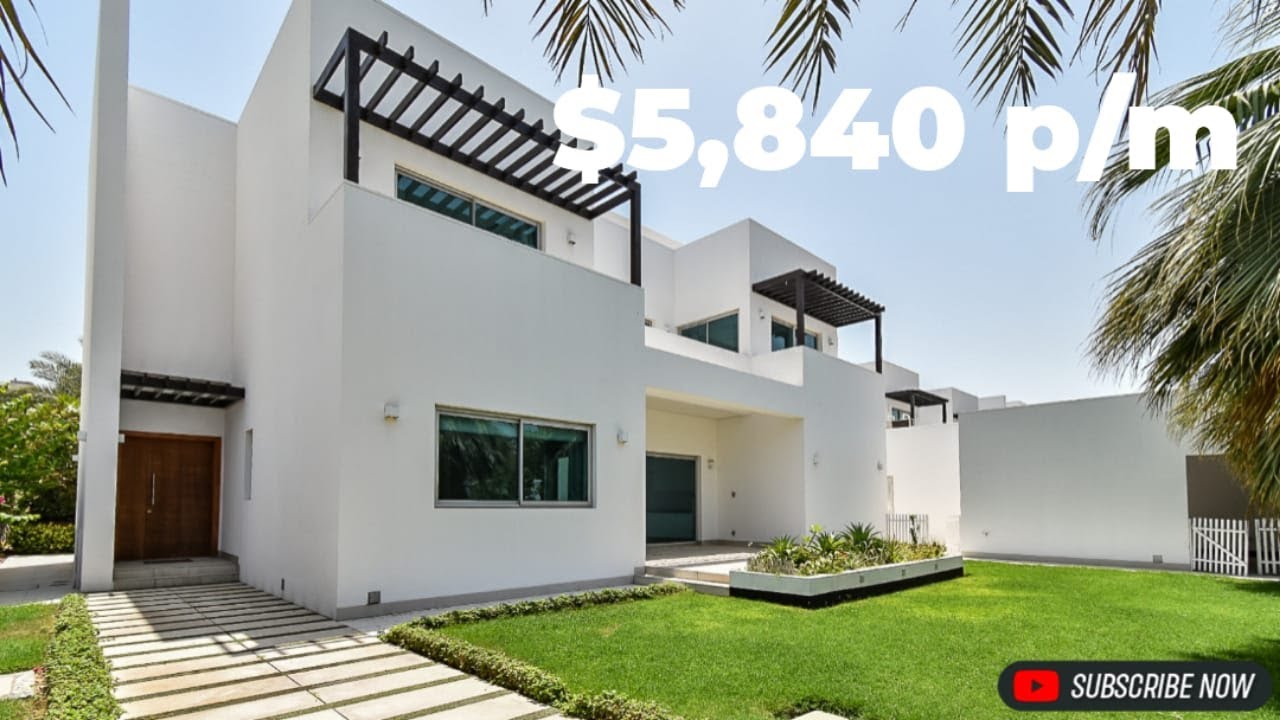 INSIDE $5,840 p/m CONTEMPORARY VILLA | VIP Home | Rent in Bahrain - YouTube
