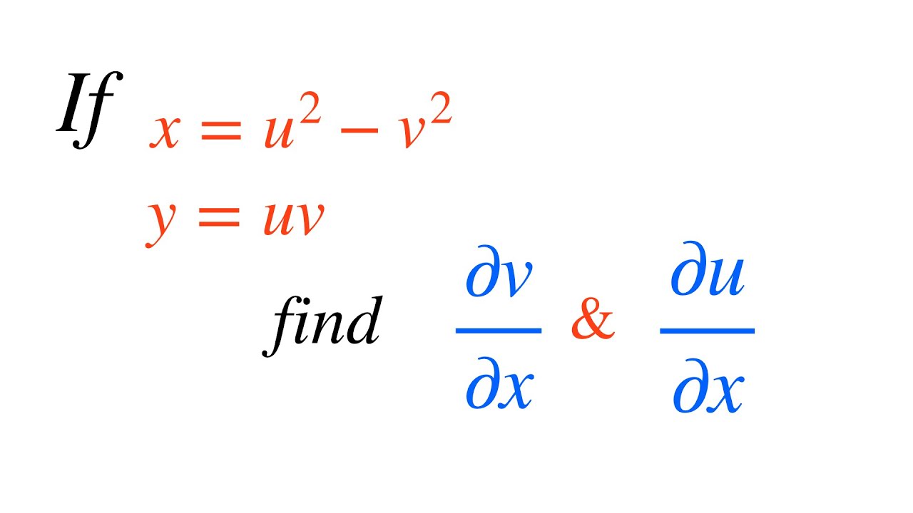 Partial derivatives solved problems || mathematics solved problems ...
