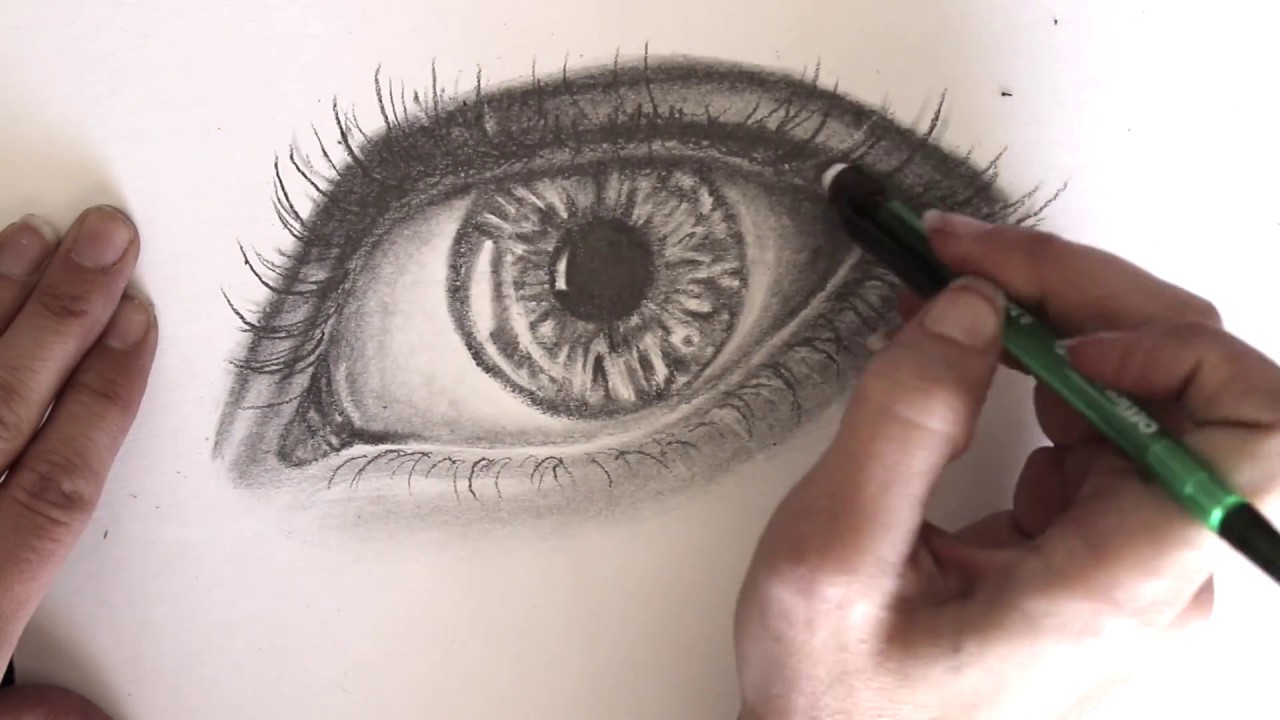 Graphite Eye Tutorial v 2 - YouTube