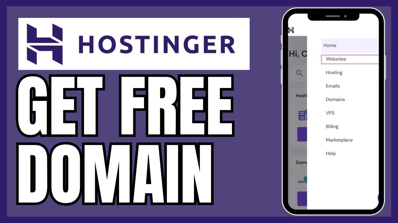 How to Get Free Domain in Hostinger 2025? - YouTube