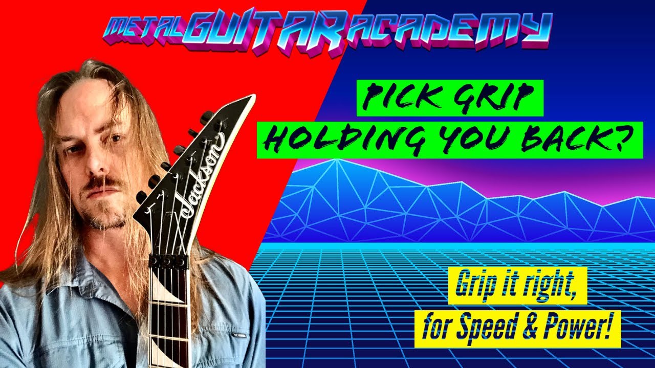 How to Grip the Guitar Pick (must-see for Beginners!) - YouTube