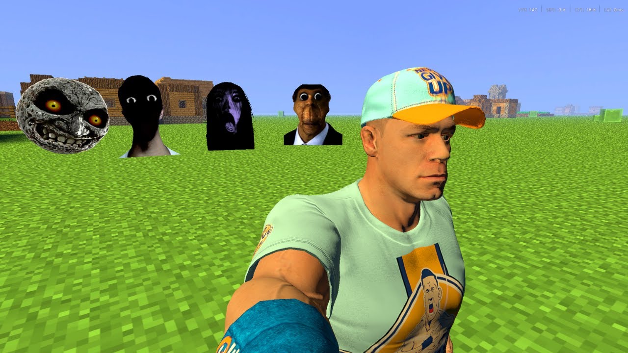 OBUNGA , THE GRUDGE , SCARY MOON AND HORROR NEXTBOTS | GARRYS MOD - YouTube