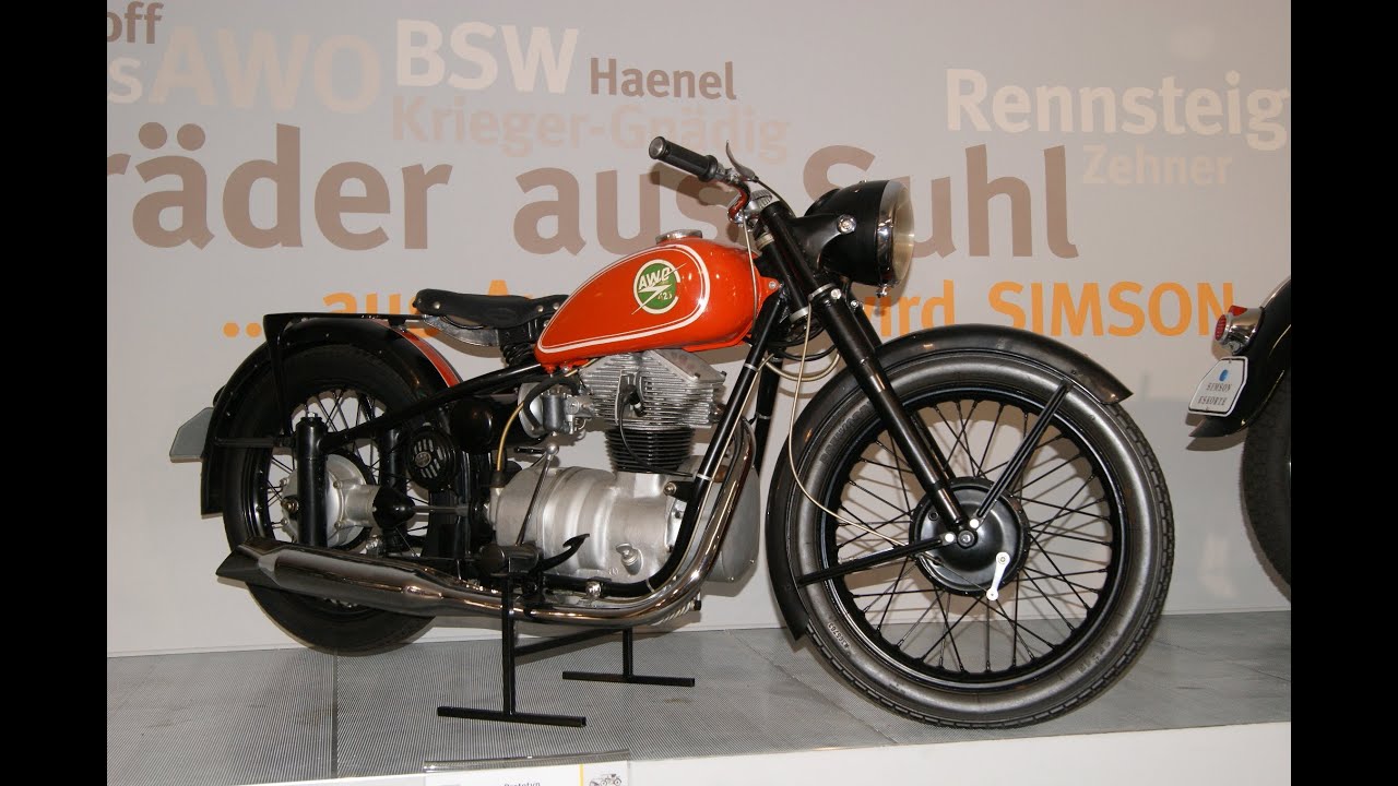 SIMSON UR AWO 425 PROTOTYP Bj 1949 OLDTIMER DDR MOTORRAD - YouTube