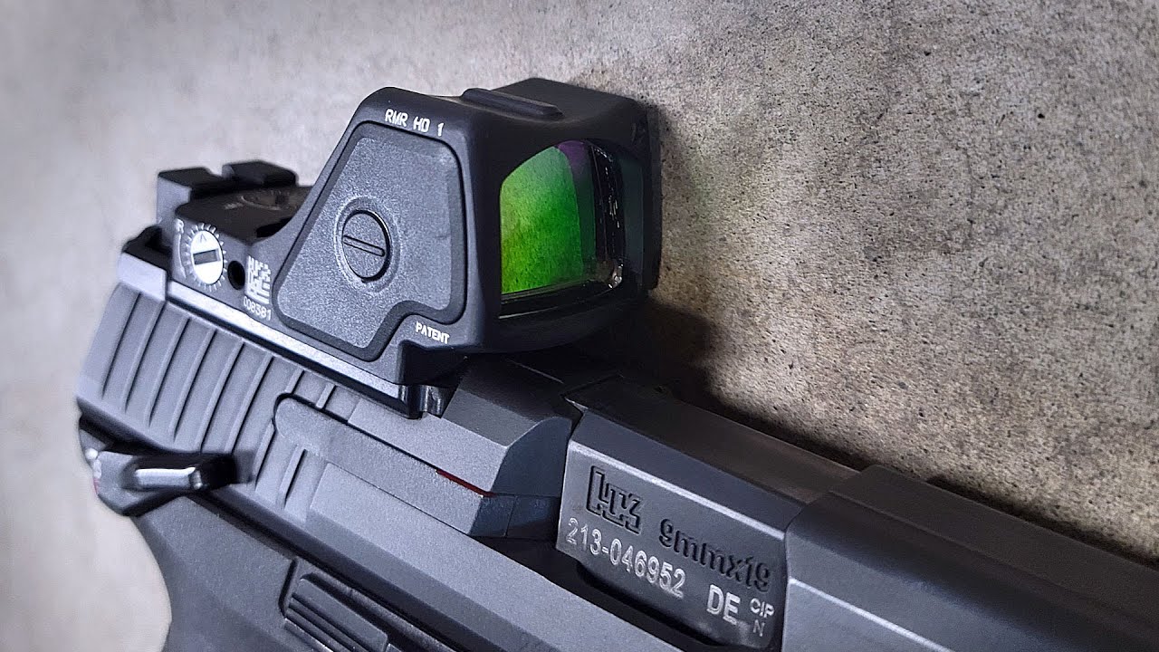 Trijicon RMR HD Review and Comparison to Type 2 RMR - YouTube