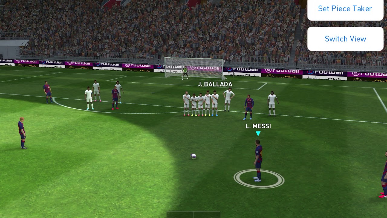 How to score a free kick from right side - YouTube