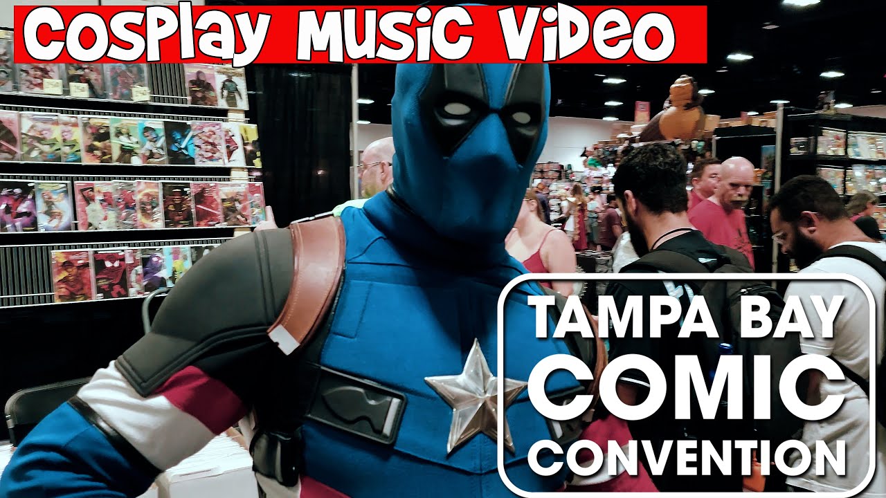Tampa Bay Comic Con 2023 4K Cosplay Music Video with Cinematic Lighting ...