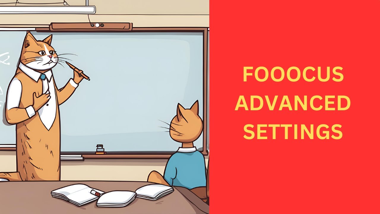 Explaining The Advanced Settings on FOOOCUS AI Image Generator - YouTube