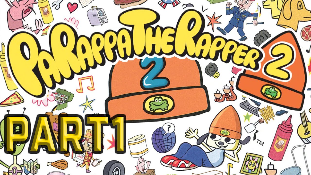 PARAPPA THE RAPPER 2: PART1- Beard Burgers. A Parappa Town Tradition ...