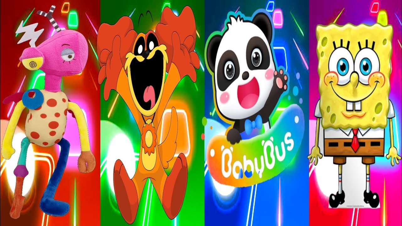 Zooble🆚Smiling Critters Animation🆚Baby Bus🆚SpongeBob SquarePants💫Who is ...