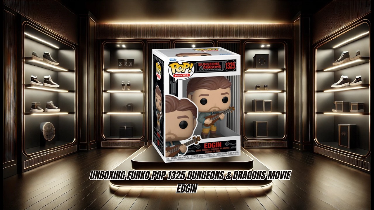 Unboxing Funko Pop 1325 Dungeons & Dragons Movie Edgin - YouTube