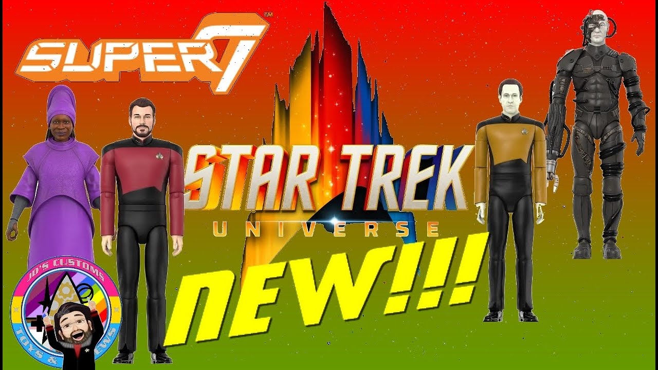 News Review- Super7 Ultimate's Star Trek The Next Generation 7 inch ...