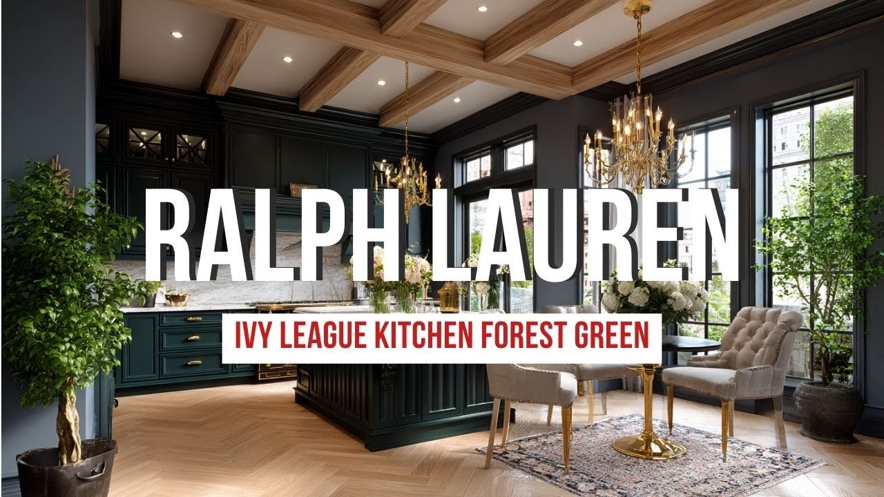 Ivy League Kitchen by Ralph Lauren Midnight Blue, Soft Taupe & Forest ...