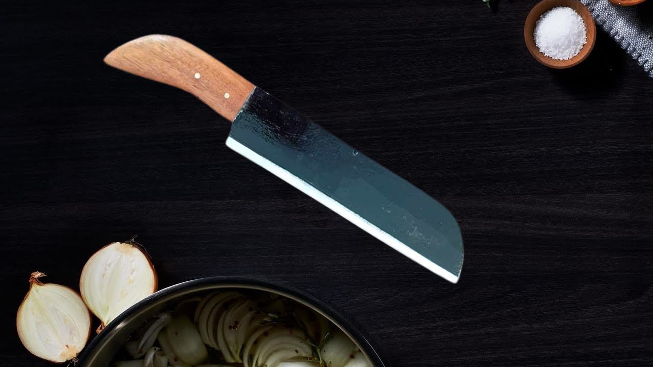 Handmade Knife Making | Transforming an Old Rusty Knife into a Stunning ...