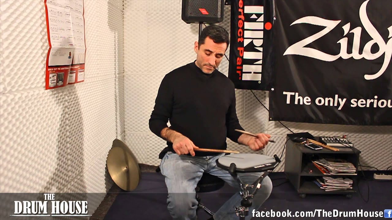 Rudiments with Tony Arco - 'Flamacue' drum tips - YouTube