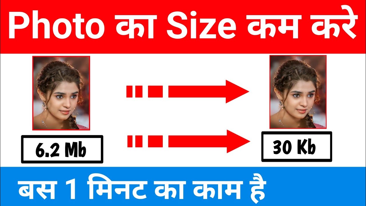 Photos ka size kaise kam kare | photo ka size kam kaise kare | photo ...