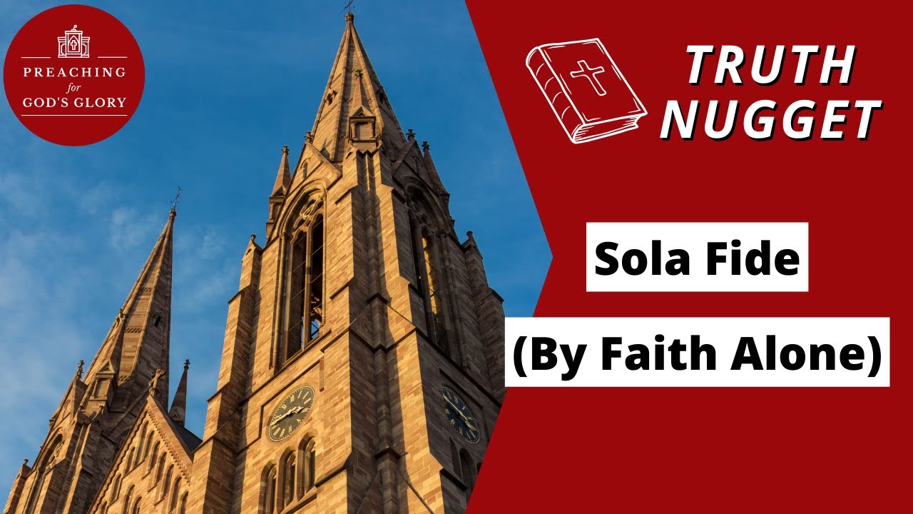 Sola Fide (By Faith Alone) | Reformation Day, Martin Luther, 5 Solas ...