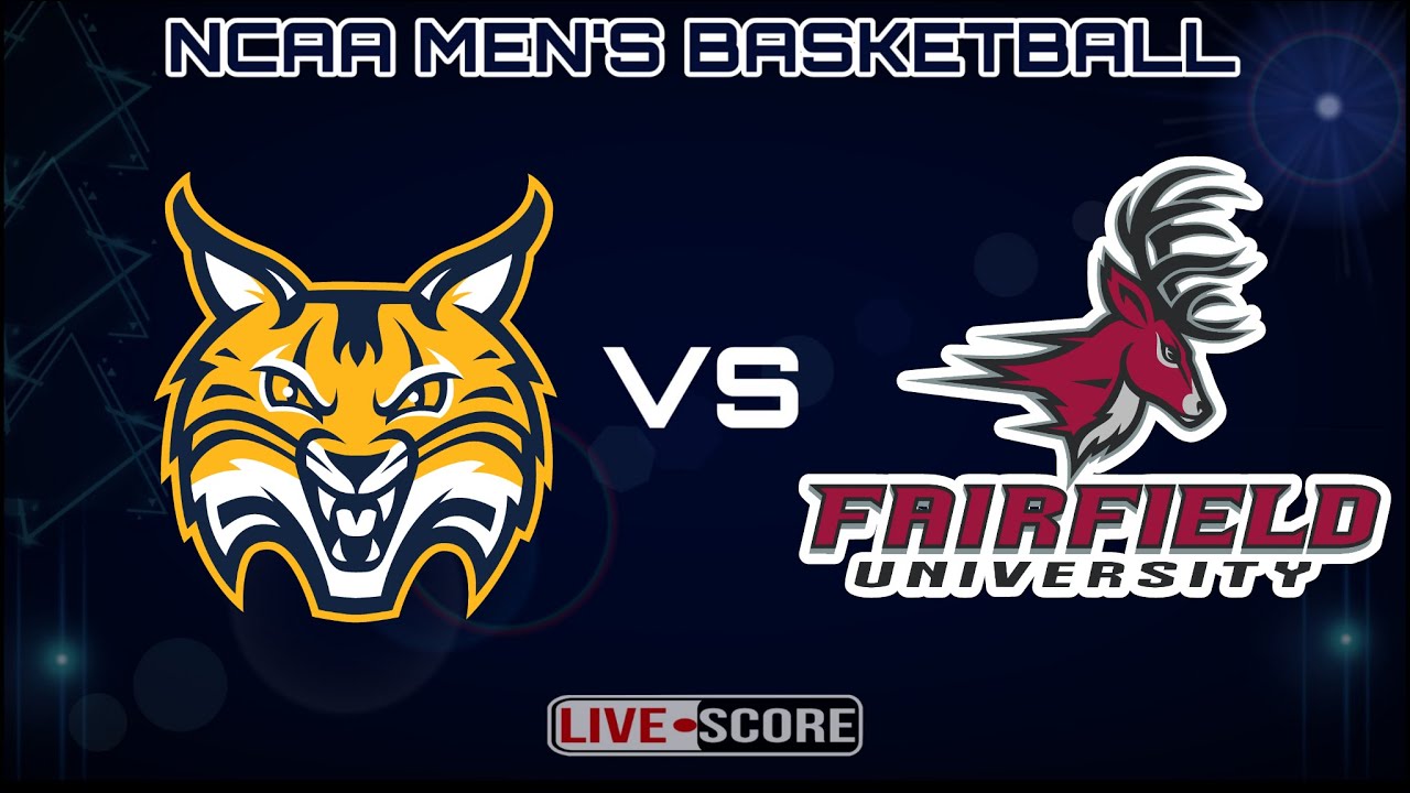 Quinnipiac Bobcats vs Fairfield Stags | NCAA Men's Basketball Live ...