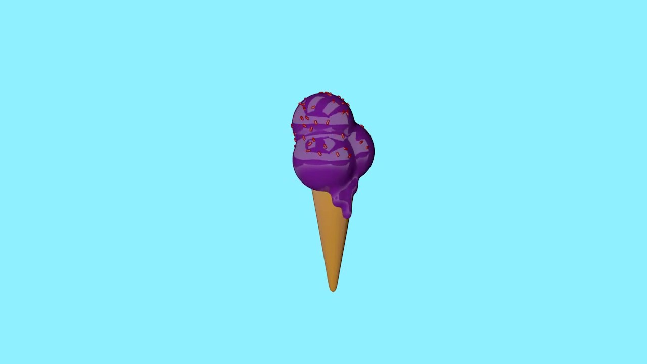 CINEMA 4D: MELTING ICE CREAM • 5R Digital - YouTube