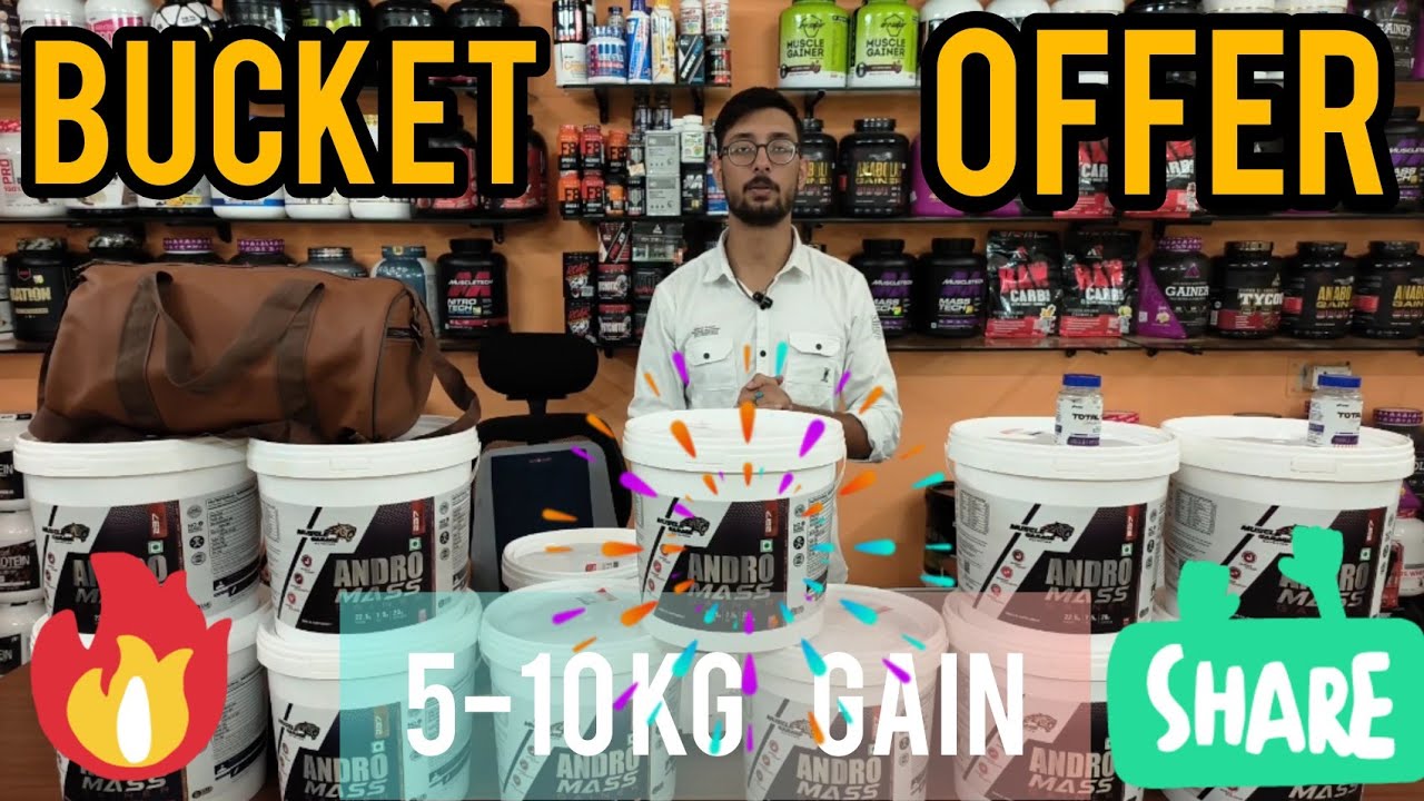 ANDRO MASS Unboxing + offer🔥|| Free testo + Gym Bag🌟|| 100% Original ...