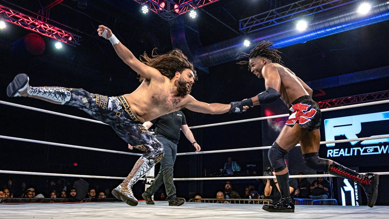 Josiah Jean vs Rudy Garza [FULL MATCH] Reality Of Wrestling - YouTube