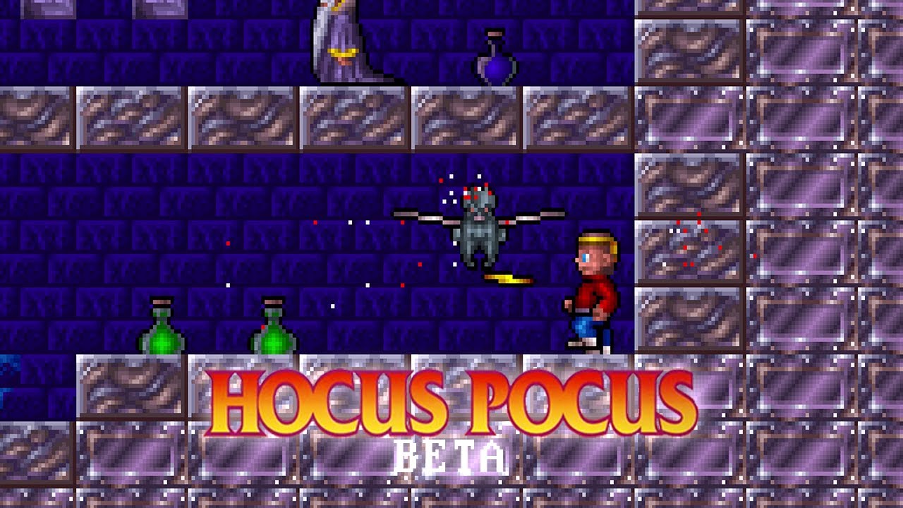 Hocus Pocus - EARLY BETA - Time Tripping: Level 8 (1994) [MS-DOS] - YouTube