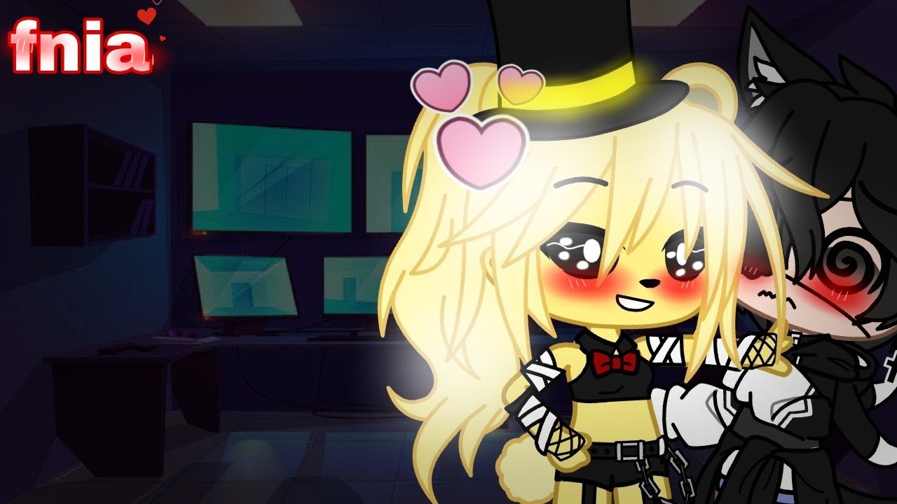 Fnia Night 1 {Gacha club} - YouTube