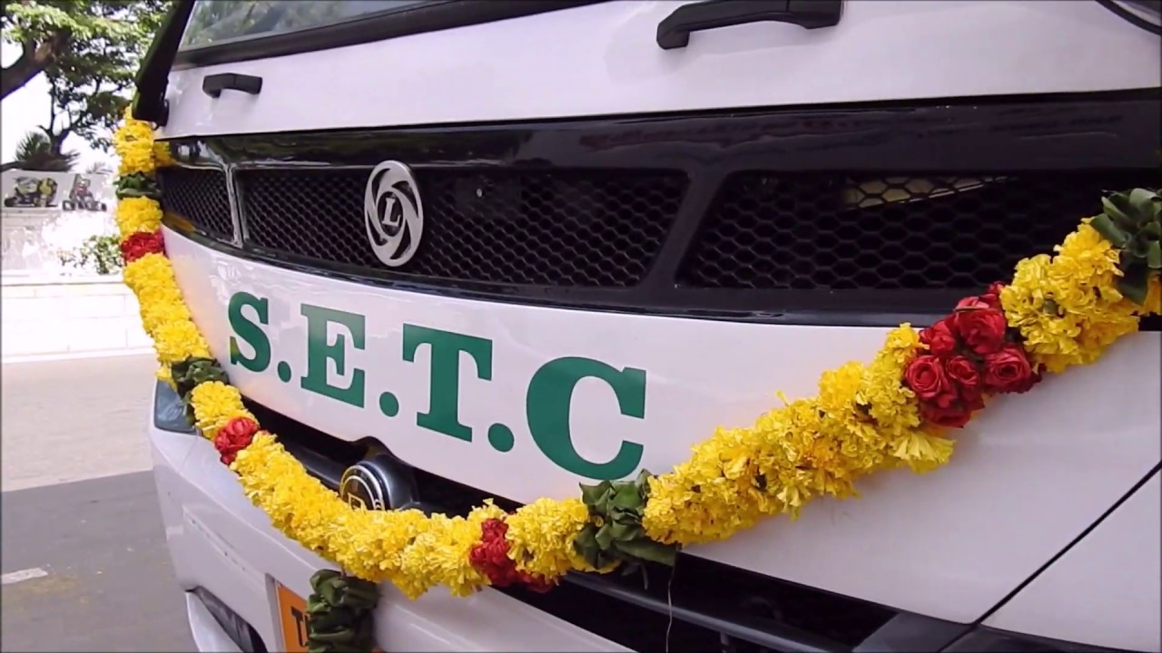 SETC Vega non AC sleeper cun seater interior - YouTube