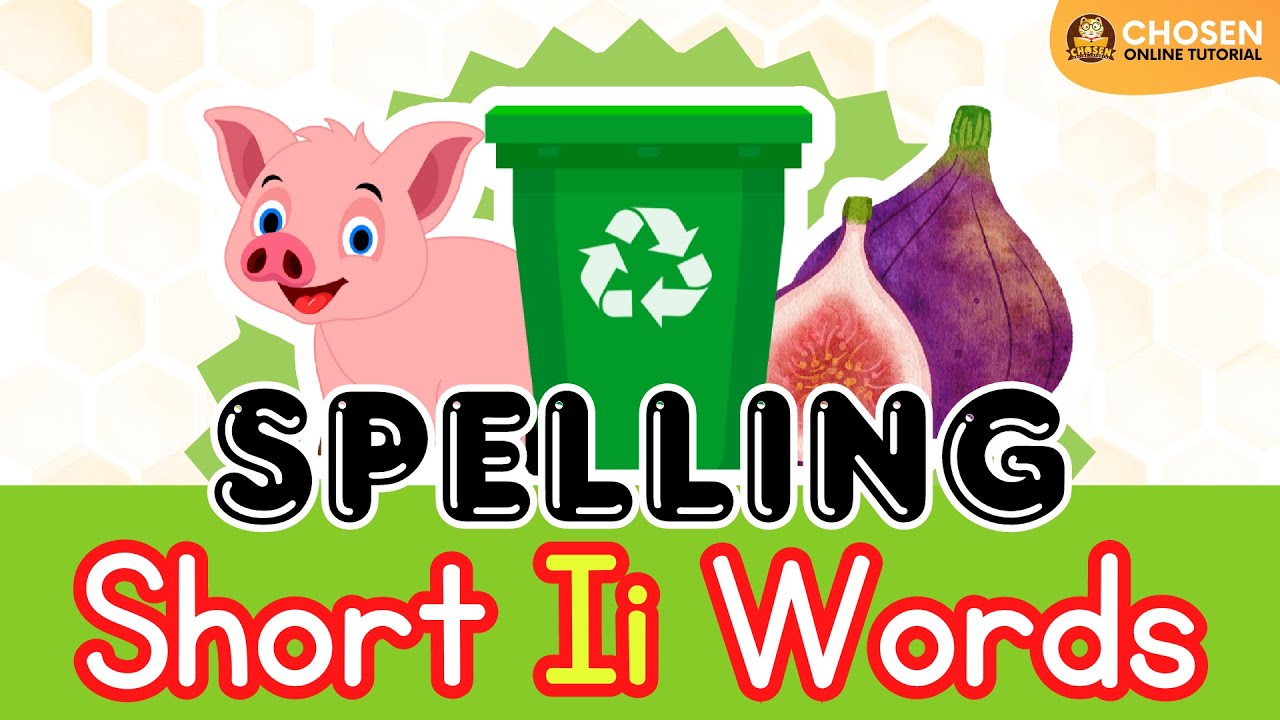 The Spelling Quiz Show | Short Ii Sound Words | Reading for Kids | Free ...