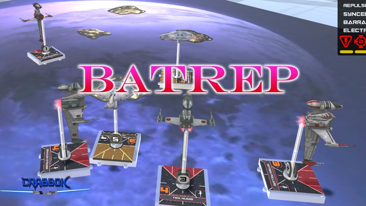 Quad B-Wings with Proton Bombs! X-Wing Batrep! - YouTube