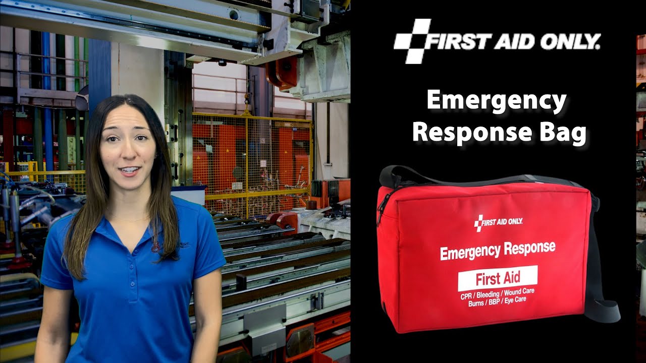 Two Minute Tuesday: First Aid Only Emergency Response Bag - YouTube