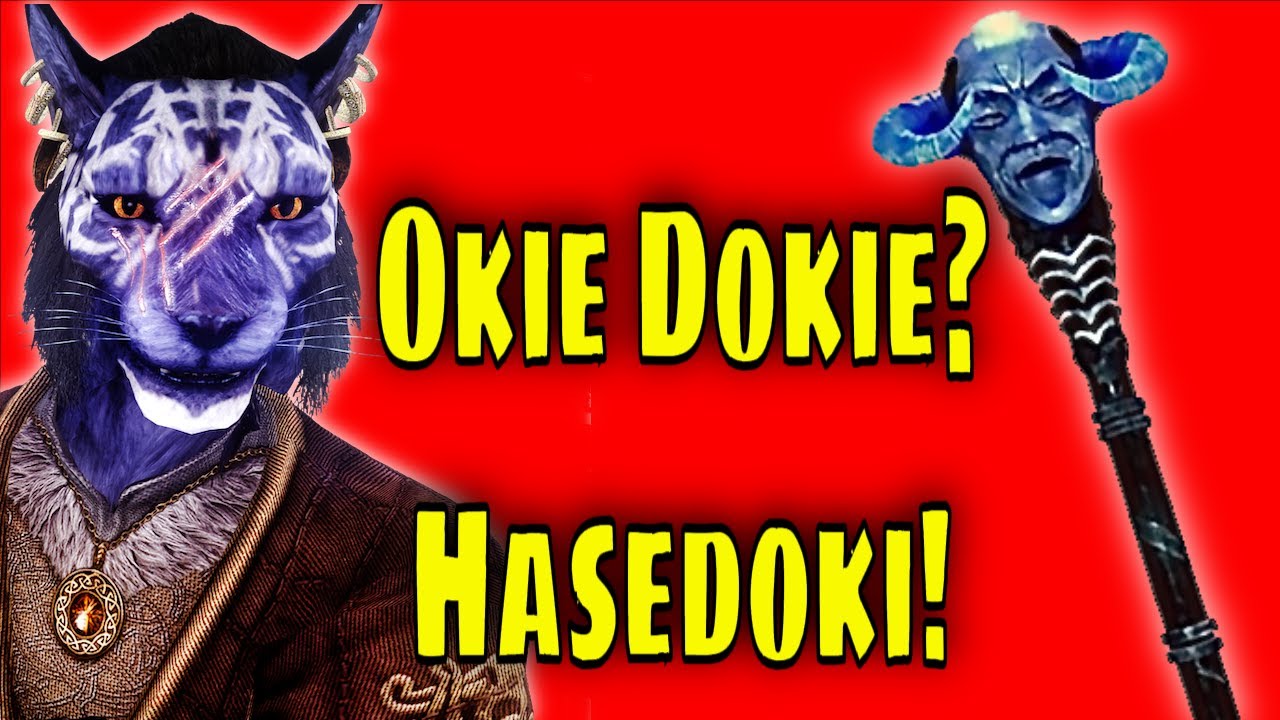 Staff of Hasedoki - Skyrim - YouTube