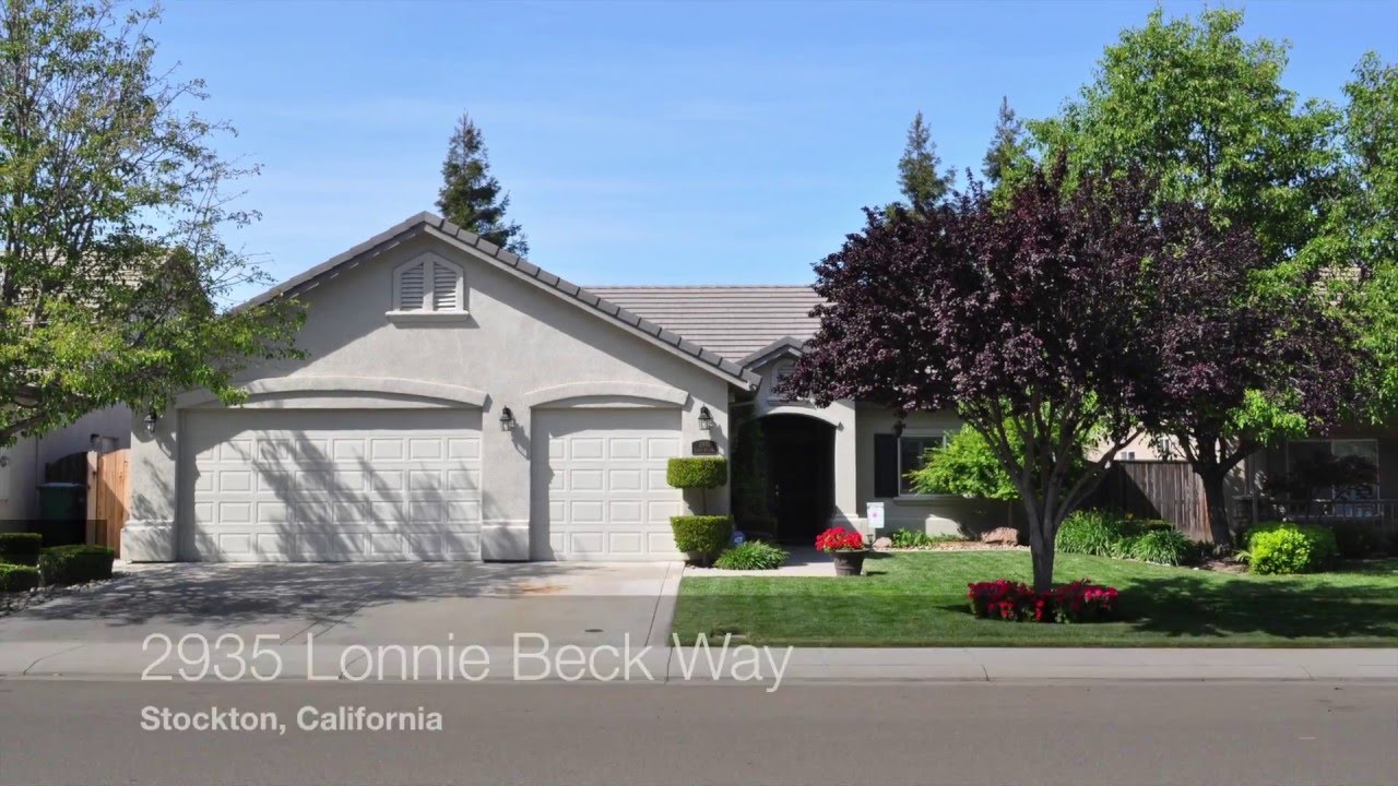2935 Lonnie Beck Way, Stockton - Home for Sale - YouTube
