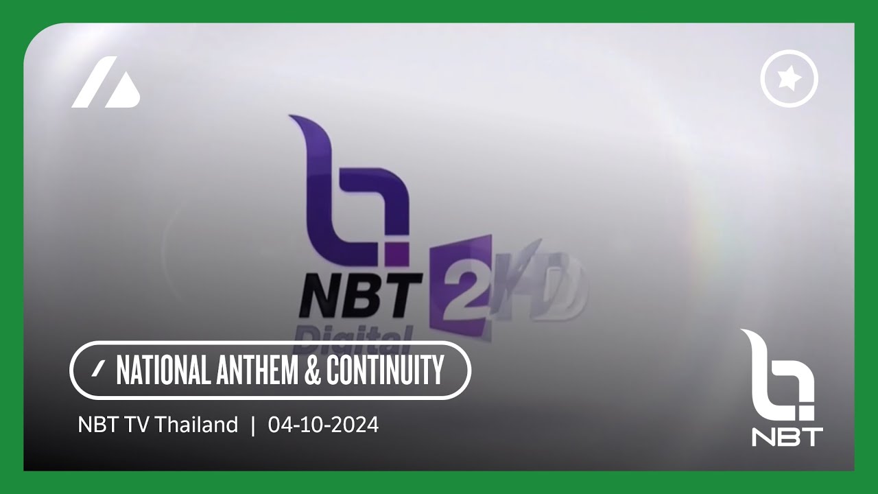 NBT TV - National Anthem & Continuity to NBT News (04.10.2024) - YouTube