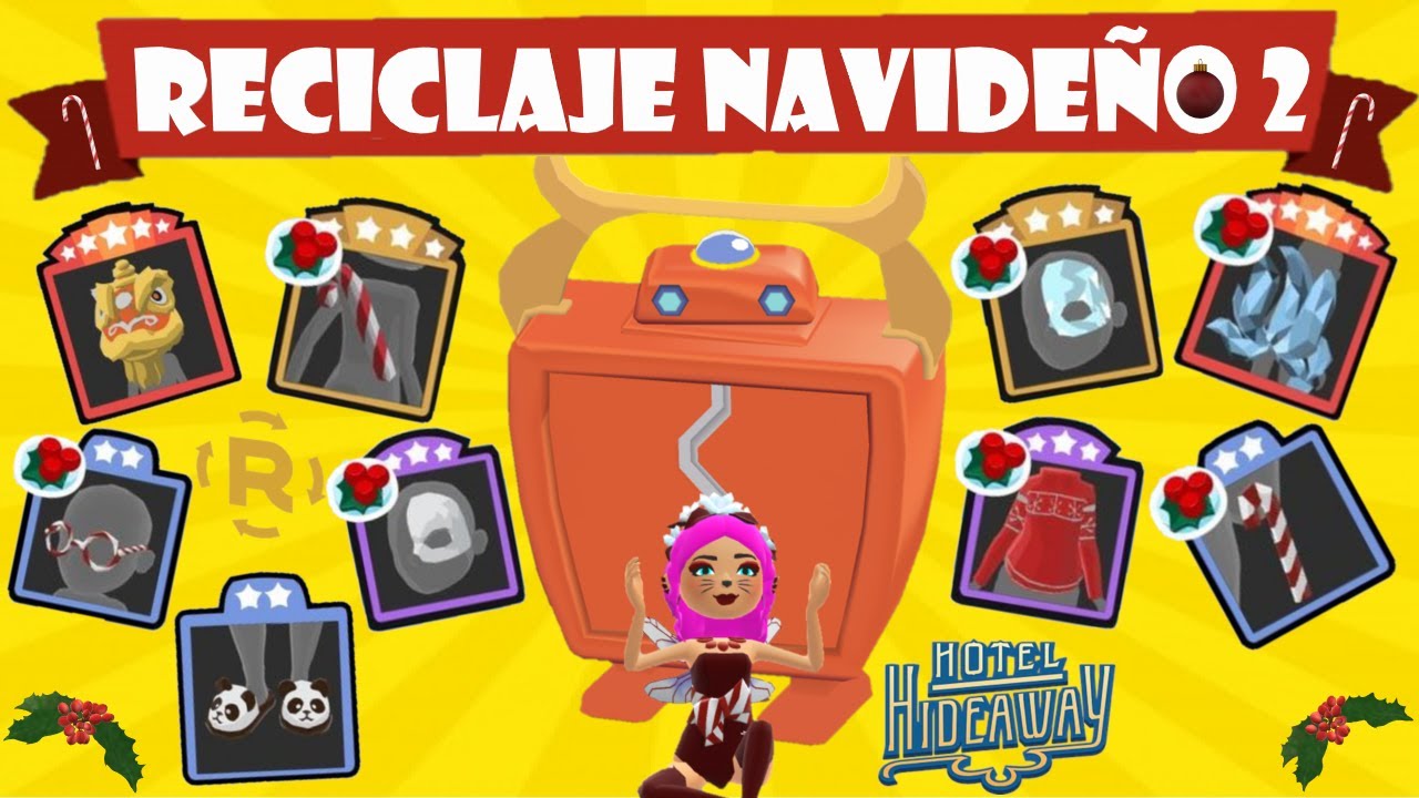 ♻RECICLADO NAVIDEÑO #2🎅🏼 ¿Conseguiré las botas aladas? || HOTEL ...