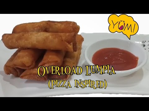 Overload Lumpia (pizza inspired) - YouTube