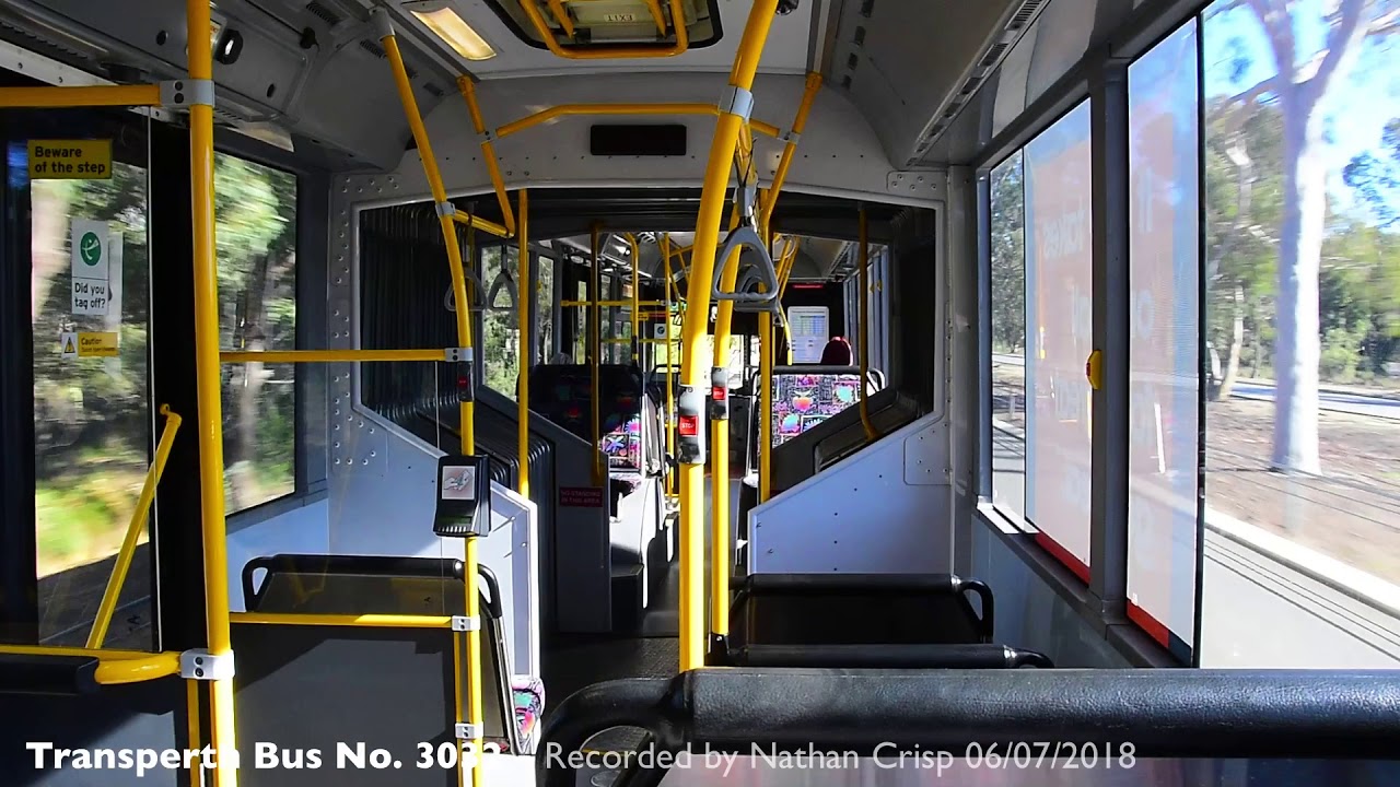 Transperth Bus No.3032 - Volvo B12BLEA - YouTube
