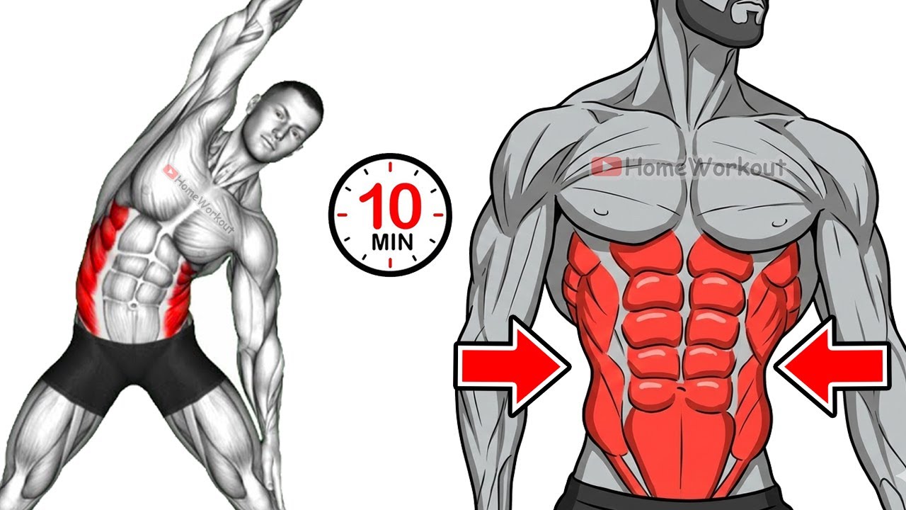 Over 40? 🔥This 10-Minute Standing Abs Workout Is Perfect - YouTube