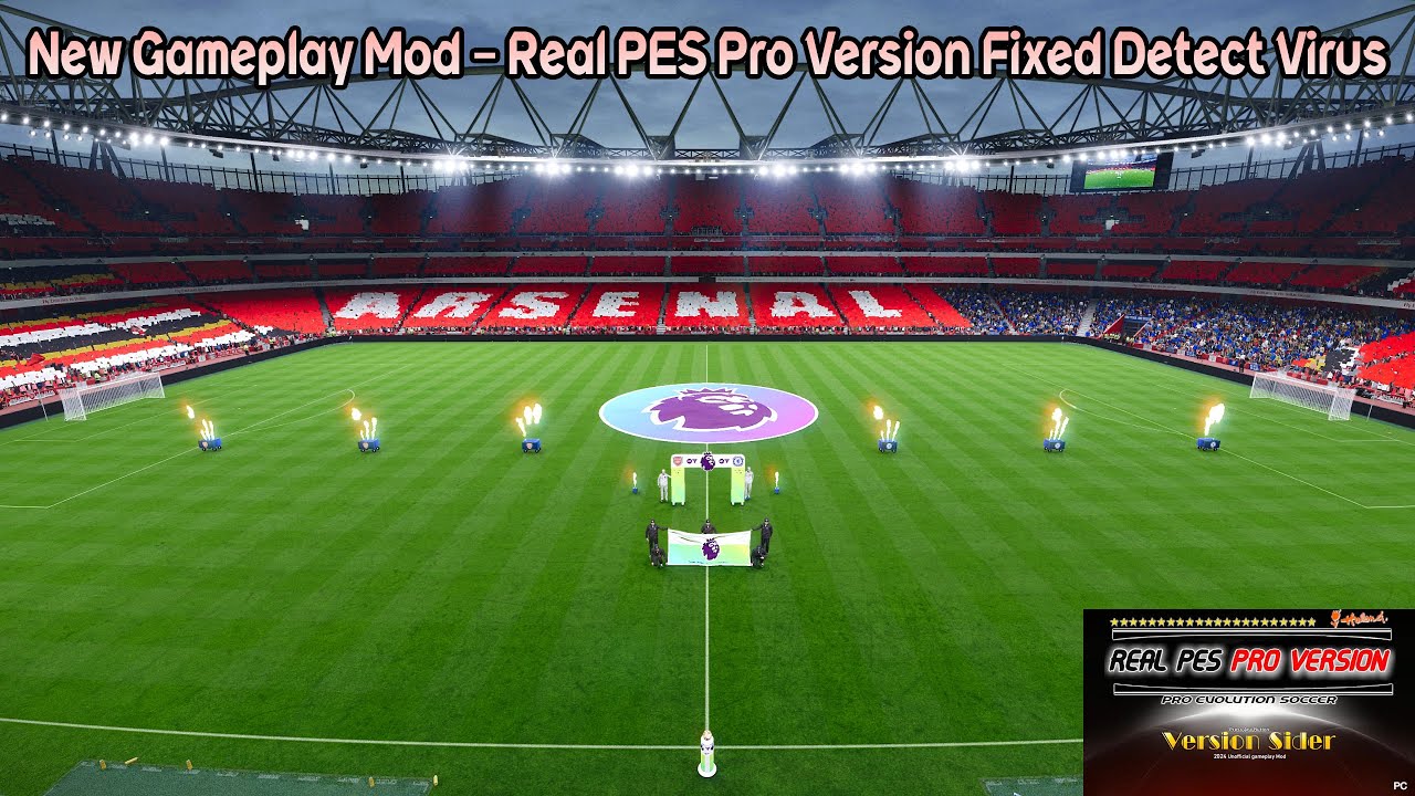 New Gameplay Mod - Real PES Pro Version Fixed Detect Virus - PES 2021 ...