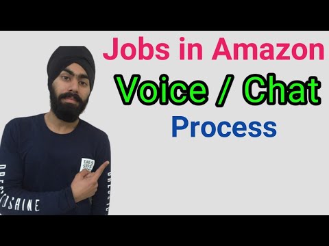 Jobs in Amazon | Voice & Chat Process | How to apply online - YouTube