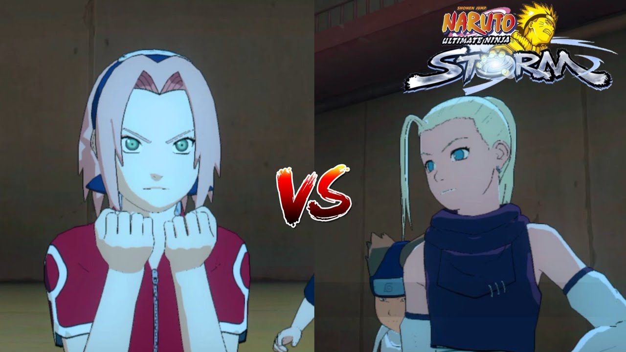 Naruto ultimate ninja storm mobile: Sakura VS Ino PvP Battle Showdown ...