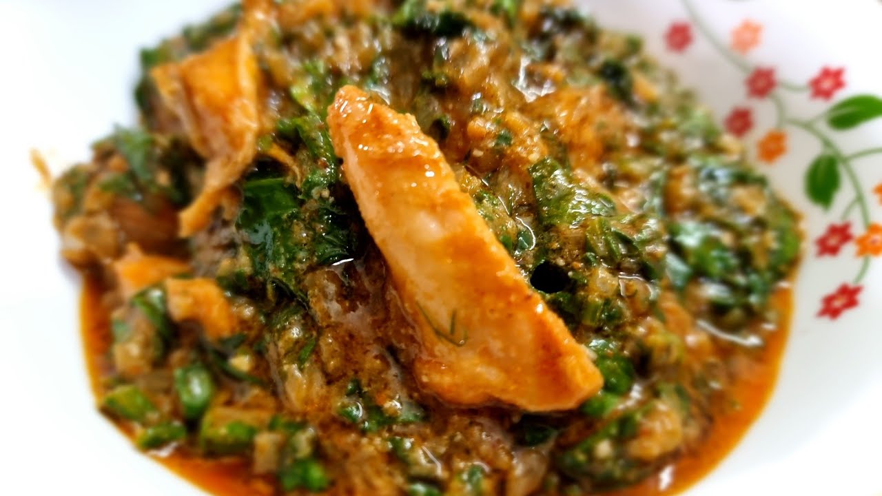 quick chicken curry | palak chicken bhaji - YouTube