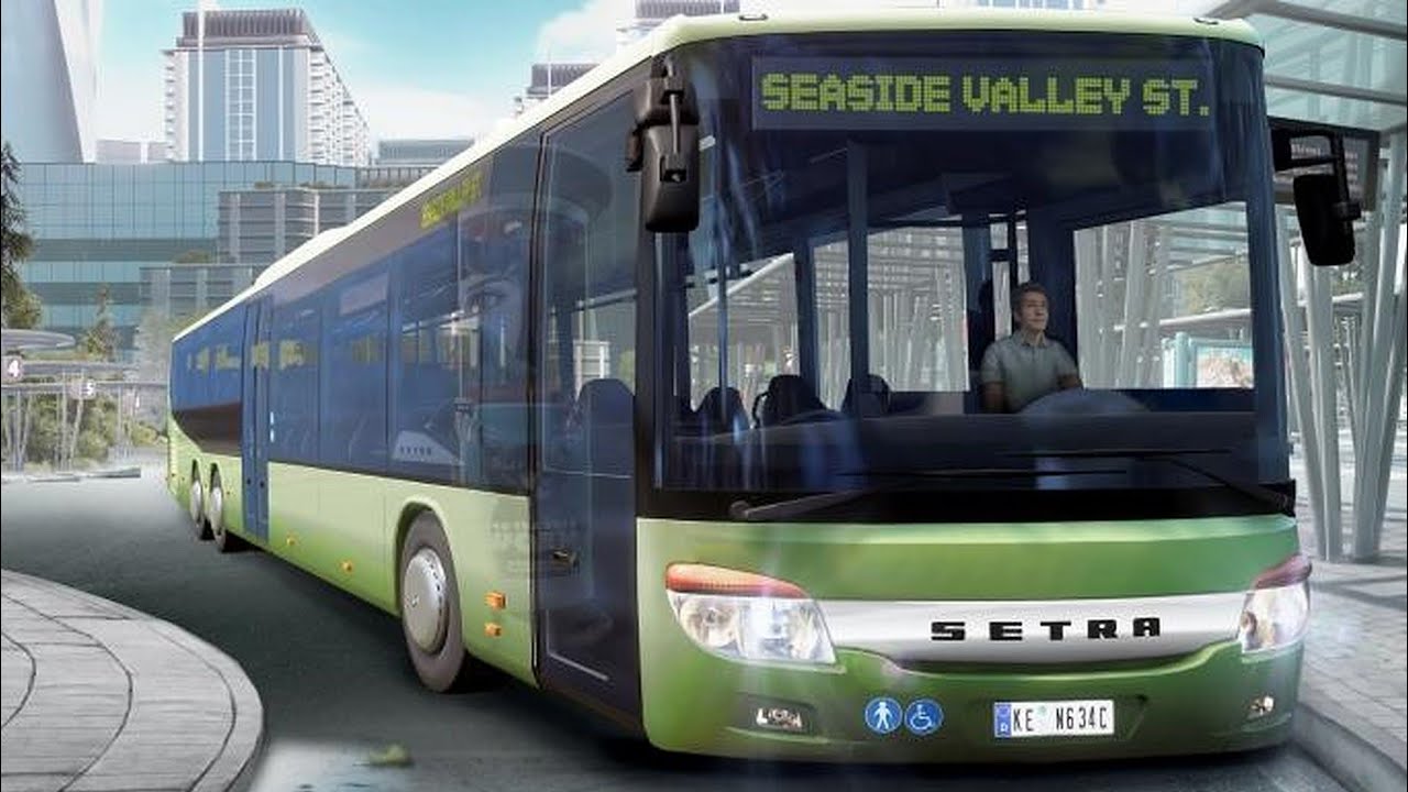 Bus Simulator 18 PS4 gameplay - YouTube