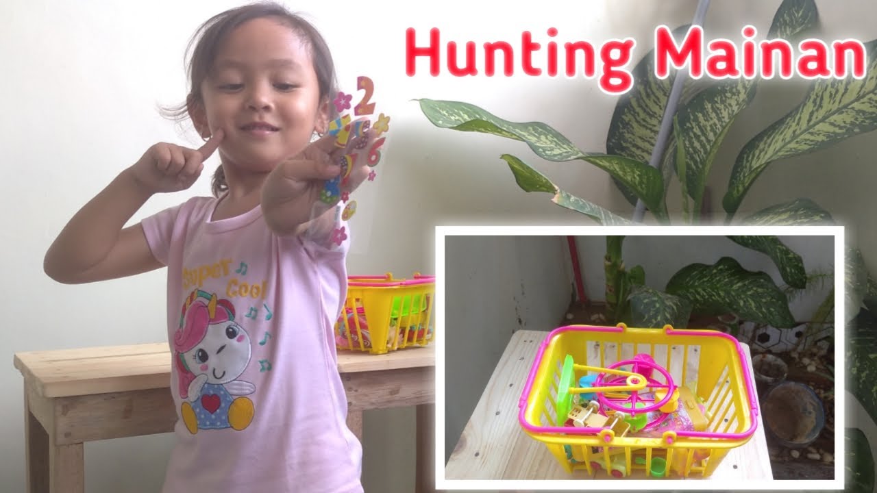 Hunting Mainan Di Teras Rumah | Cari Mainan di Rumah | Mainan Anak ...