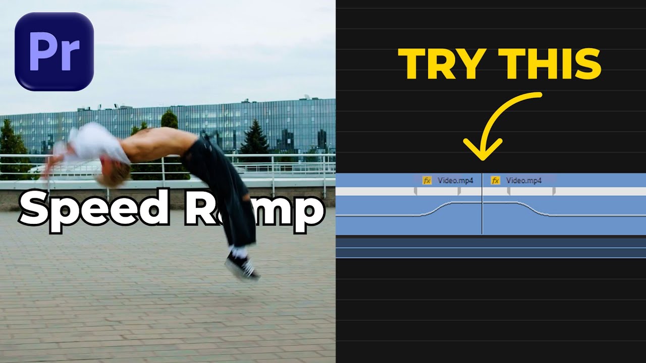 How to Make Smooth Speed Ramps in Premiere Pro 2025 - YouTube