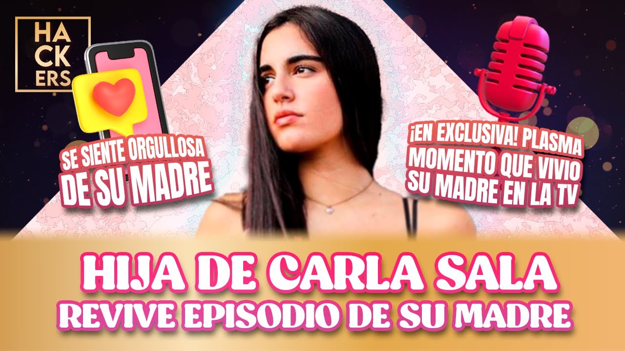 La hija de Carla Sala revive histórico episodio de su madre en la tv ...