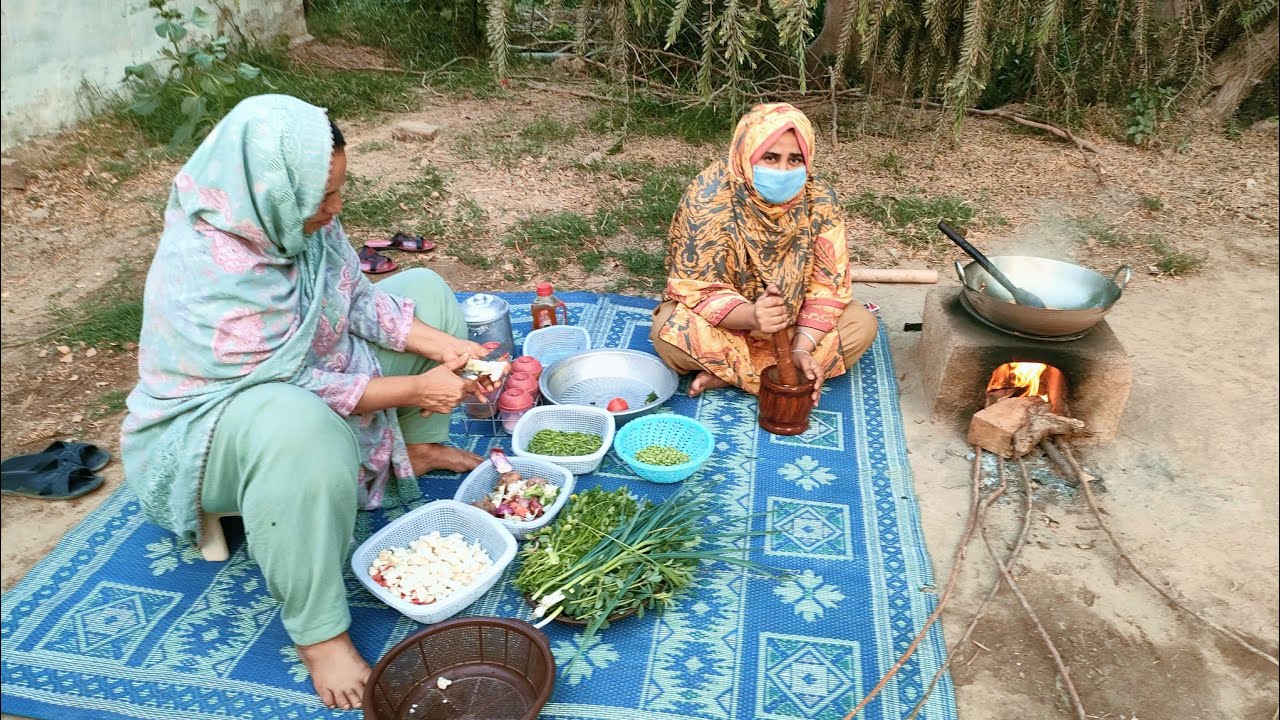 Mix Vegetables Recipe||Village Life Pakistan||Traditional Village Food ...