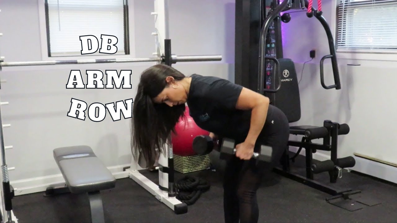 DB Arm Row - YouTube